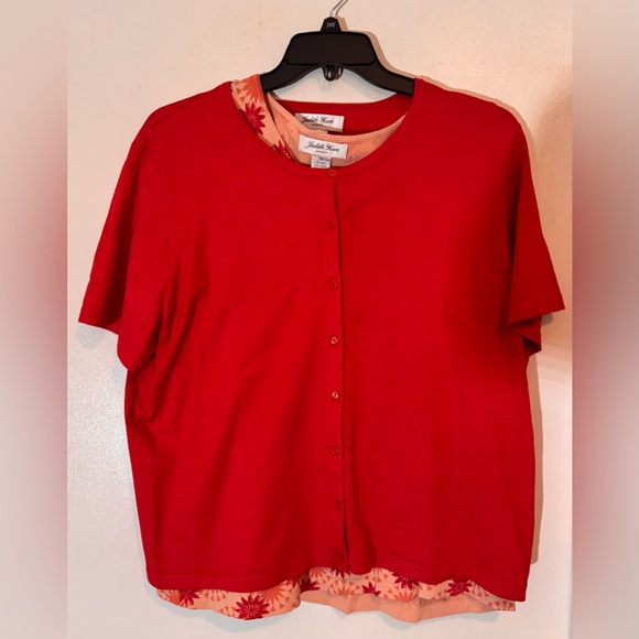 Judith Hart | Tops | Judith Hart Two Piece Shirt And Sweater | Poshmark